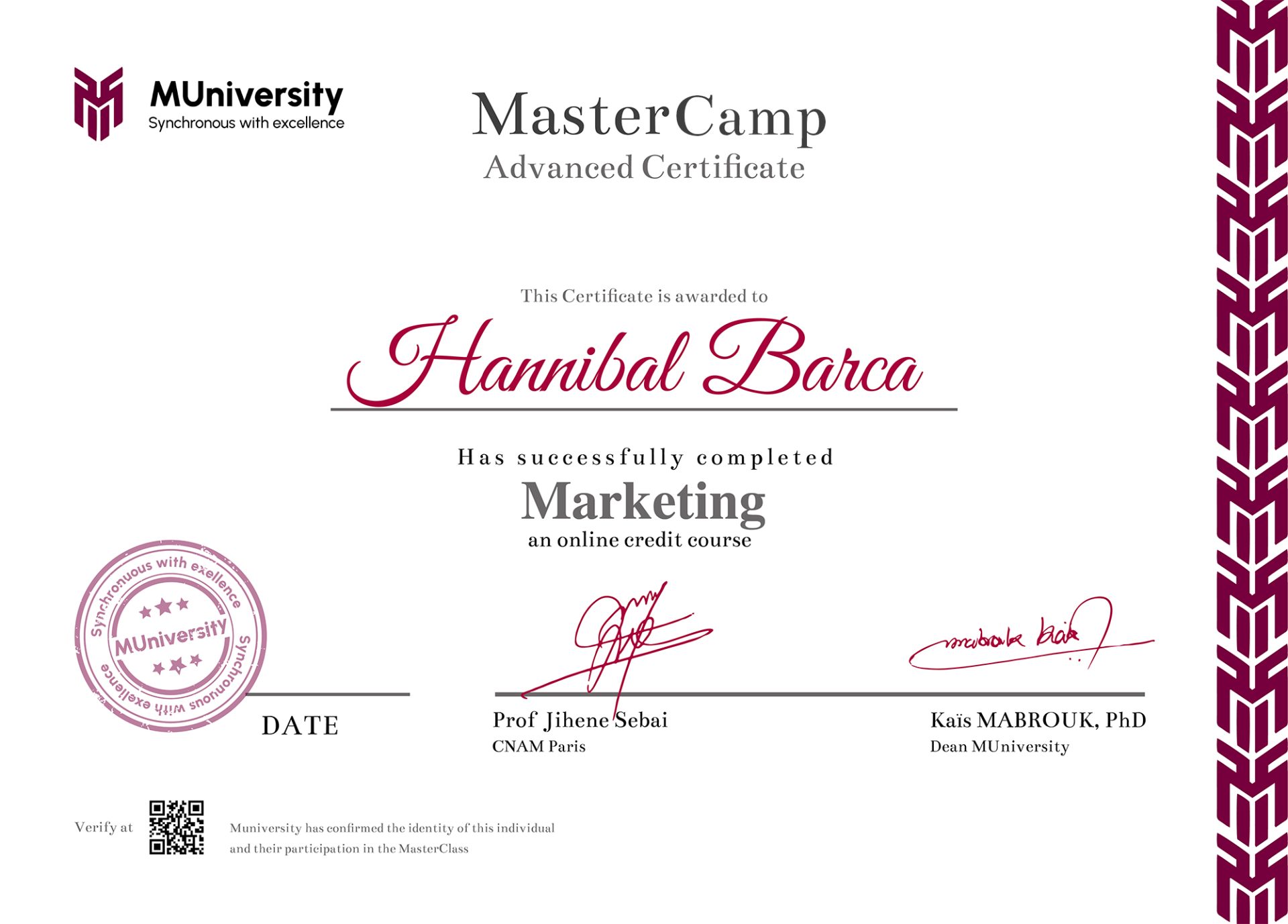 Jihen Sebai - MUniversity